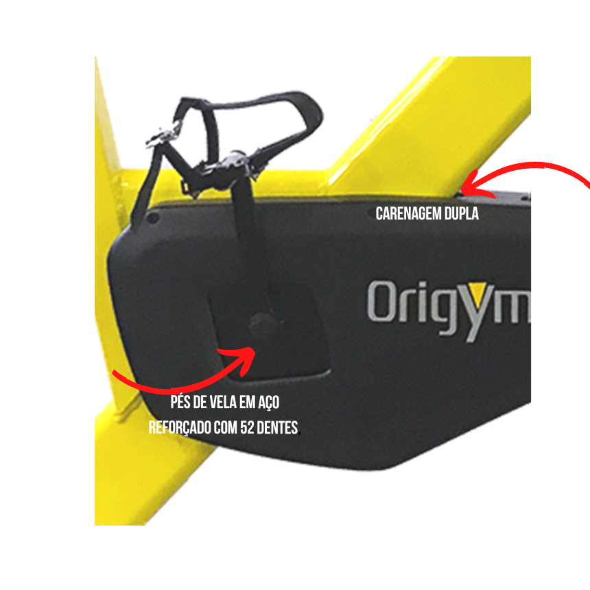 Bike de Spinning Quasar PRÓ+ - OriGym® Fitness Equipamentos