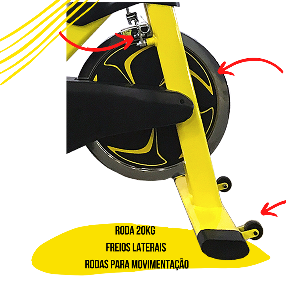 Origym Fitness Equipamentos - Bike de Spinning Quasar PRÓ+