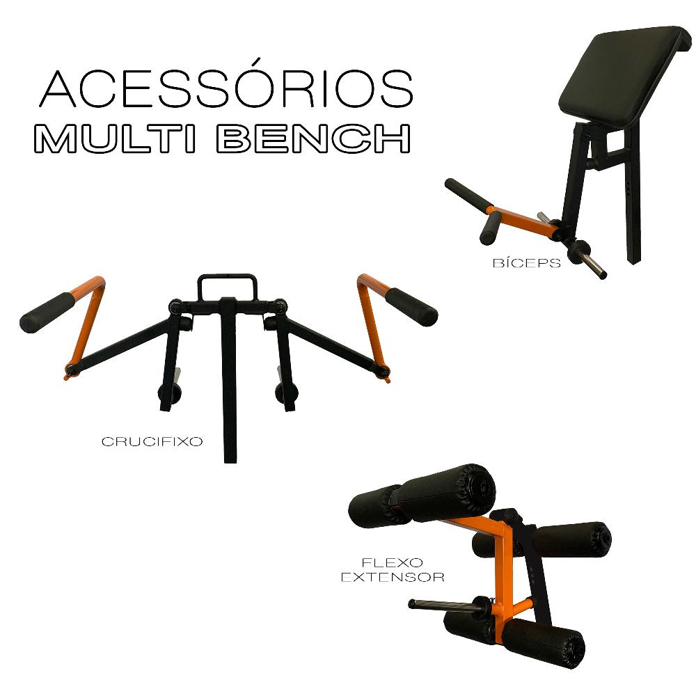 Kit Multi Bench Pro Home 20X - OriGym Fitness Equipamentos
