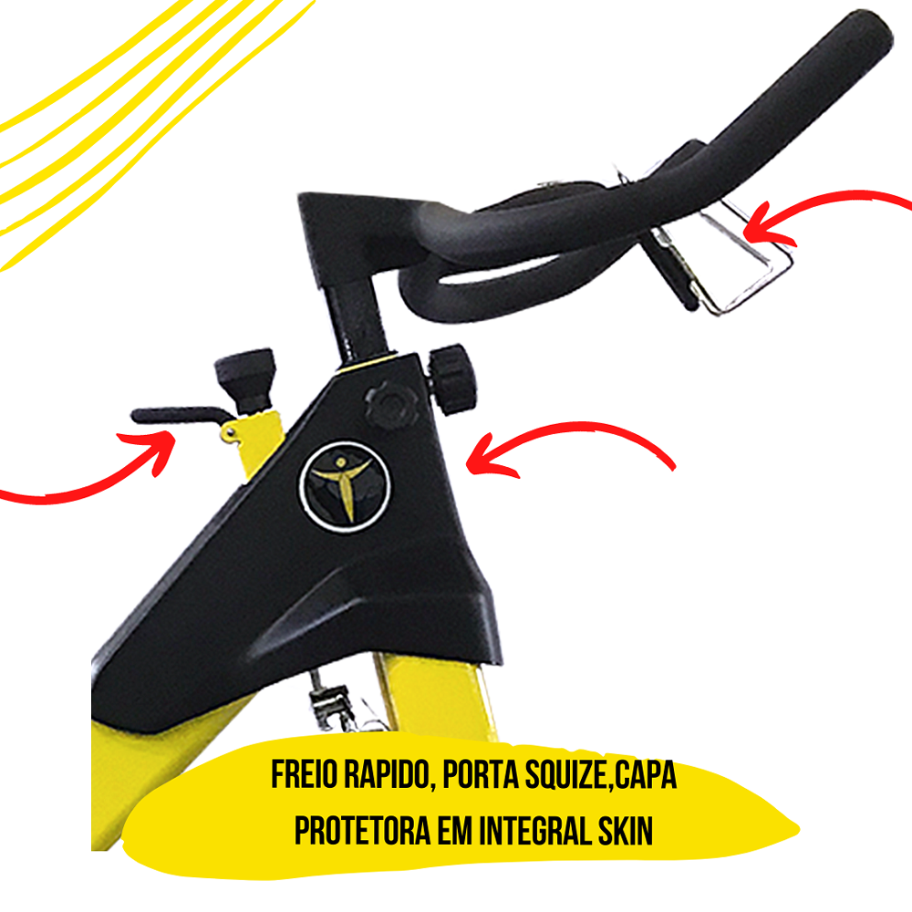 Origym Fitness Equipamentos - Bike de Spinning Quasar PRÓ+