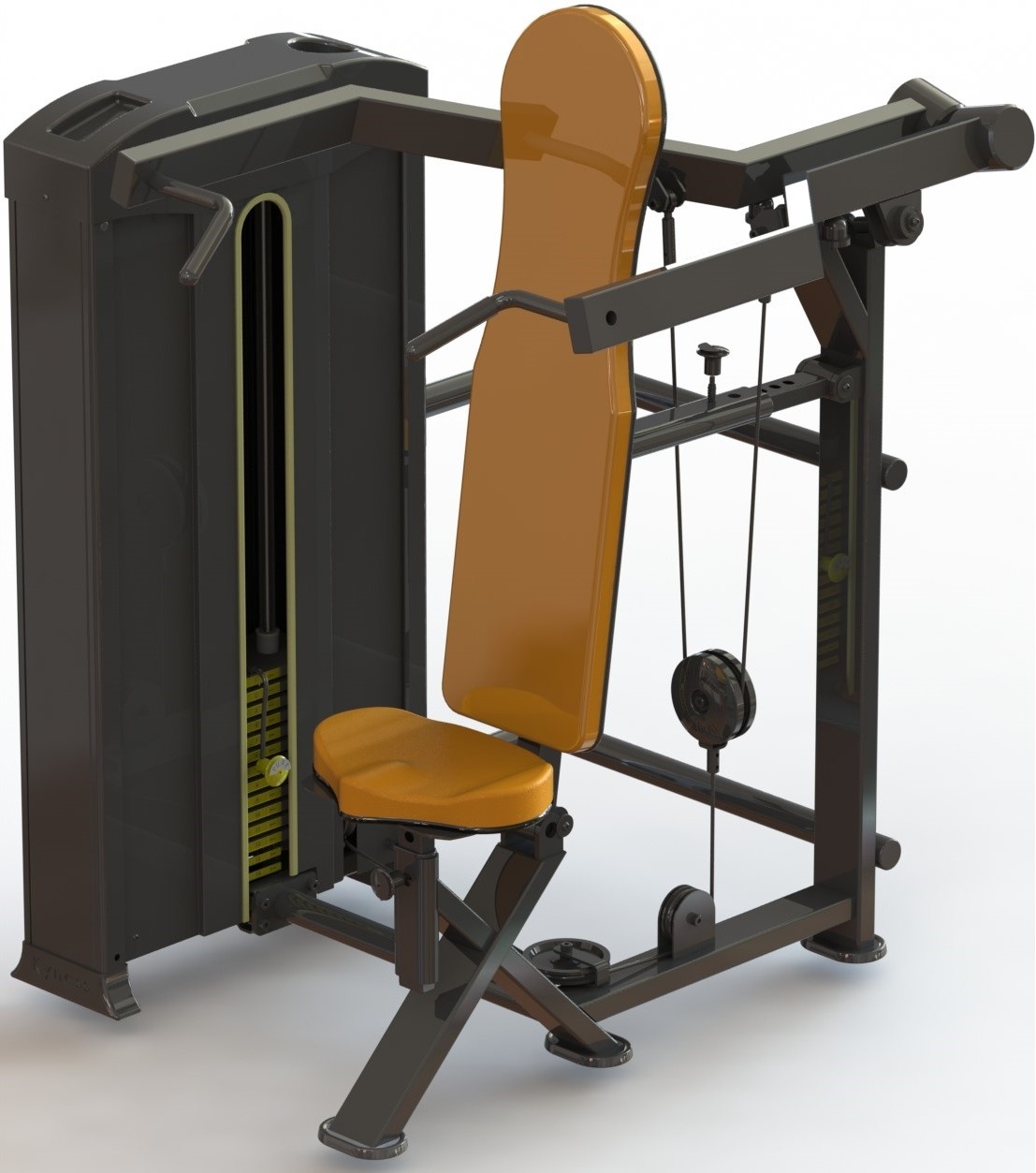 OriGym® Fitness Equipamentos - MÁQUINA DESENVOLVIMENTO DE OMBROS ...